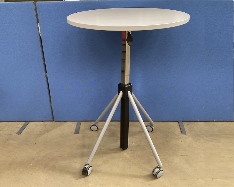 Bene Height Adjustable Round Table – Office Furniture Requirements